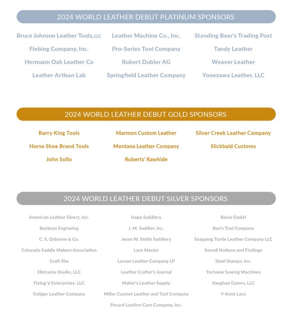 World Leather Debut – Leather Crafters & Saddlers Journal
